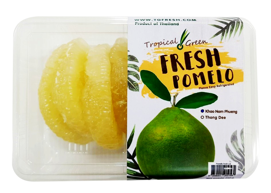 Fresh Cut Pomelo | Tropical Green